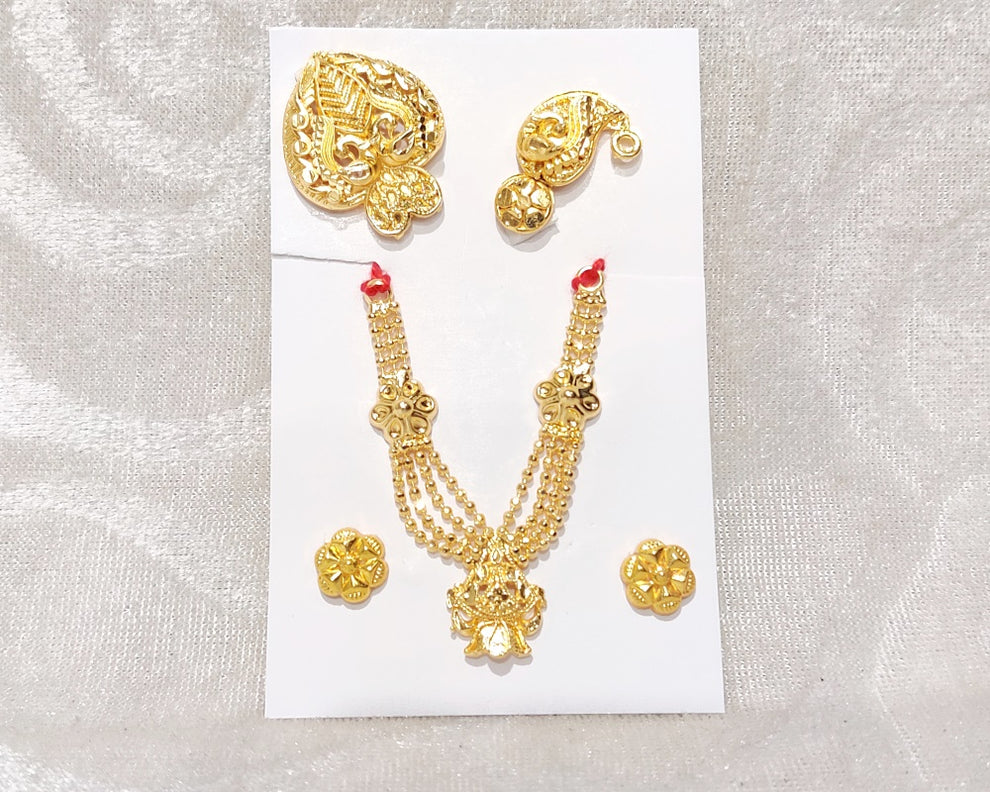 Complete Golden Malaji Set – Shrijimall